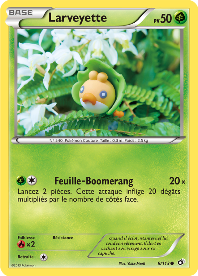 Larveyette (Noir & Blanc Trésors Légendaires 9) — Poképédia