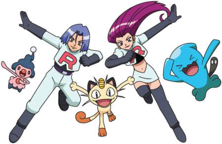 Trio de la Team Rocket — Poképédia