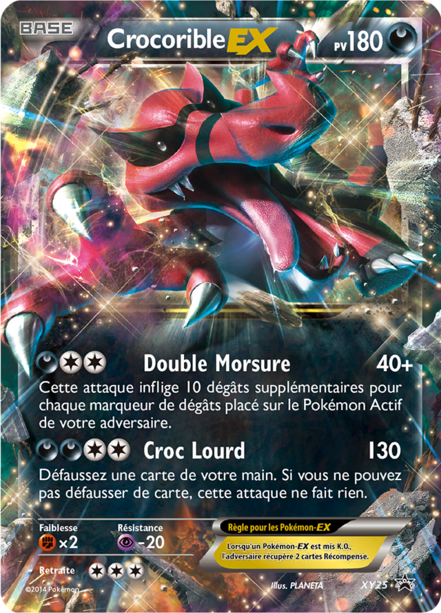 Crocorible-EX (Promo XY 25) — Poképédia