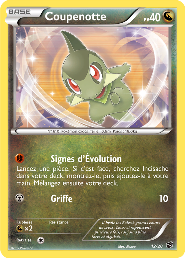Coupenotte (Coffre des Dragons 12) — Poképédia