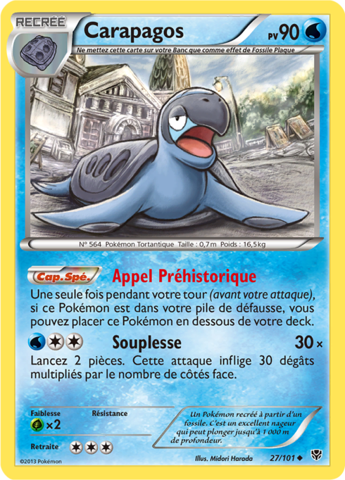 Carapagos (Noir & Blanc Explosion Plasma 27) — Poképédia