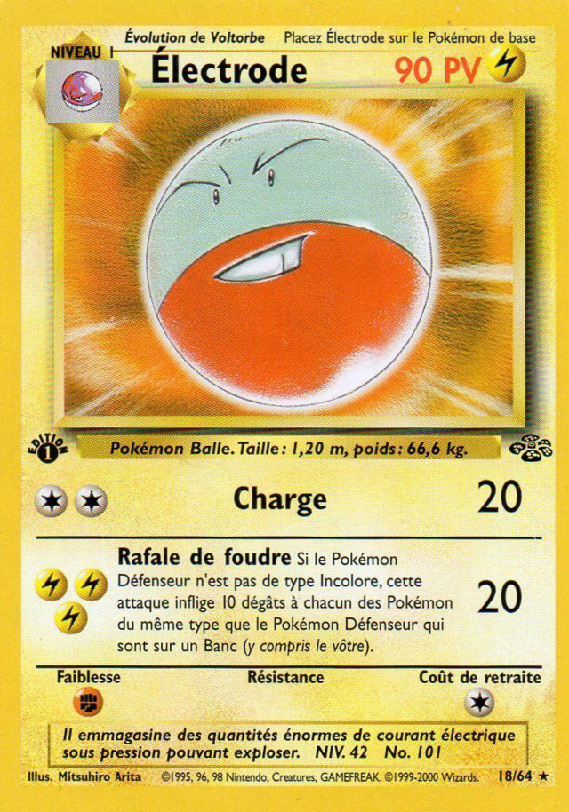 Électrode (Jungle 18) — Poképédia