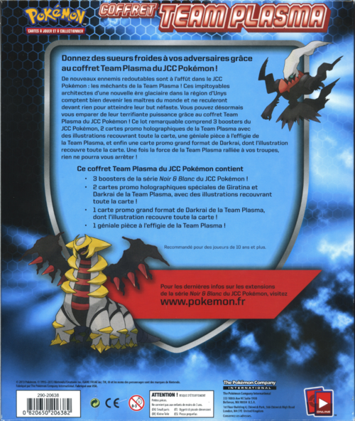Coffret Team Plasma — Poképédia