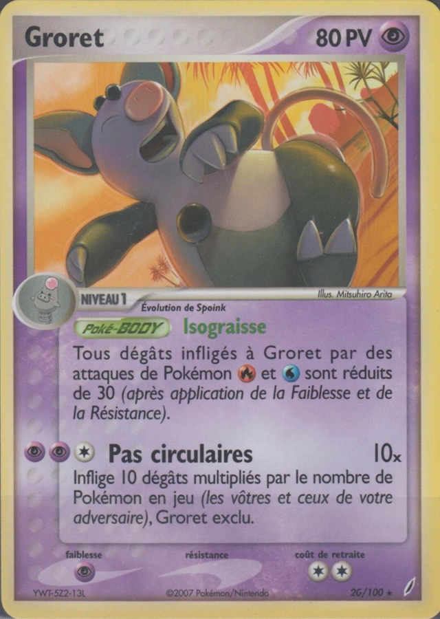 Groret (EX Gardiens de Cristal 20) — Poképédia