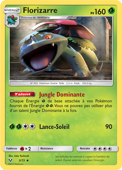Florizarre (Légendes Brillantes 3) — Poképédia