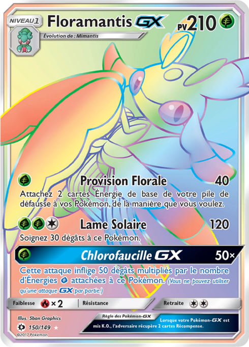 Floramantis-GX (Soleil et Lune 150) — Poképédia