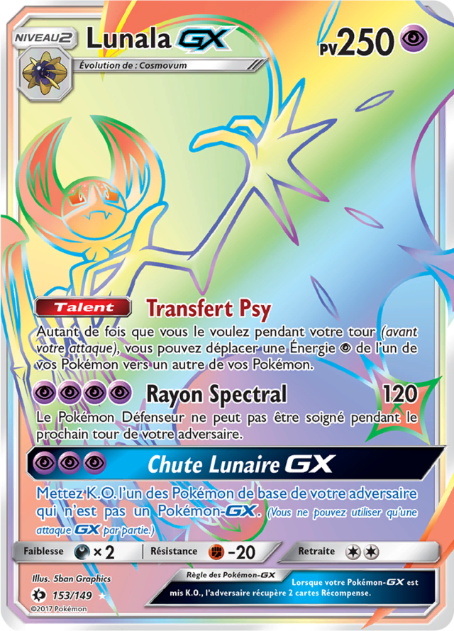 Lunala-GX (Soleil et Lune 153) — Poképédia