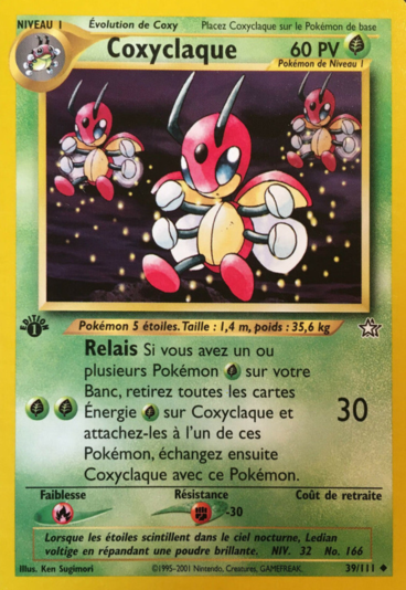 Coxyclaque (Neo Genesis 39) — Poképédia