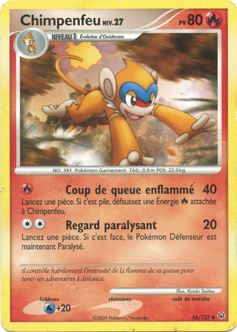 Chimpenfeu (Platine 56) — Poképédia