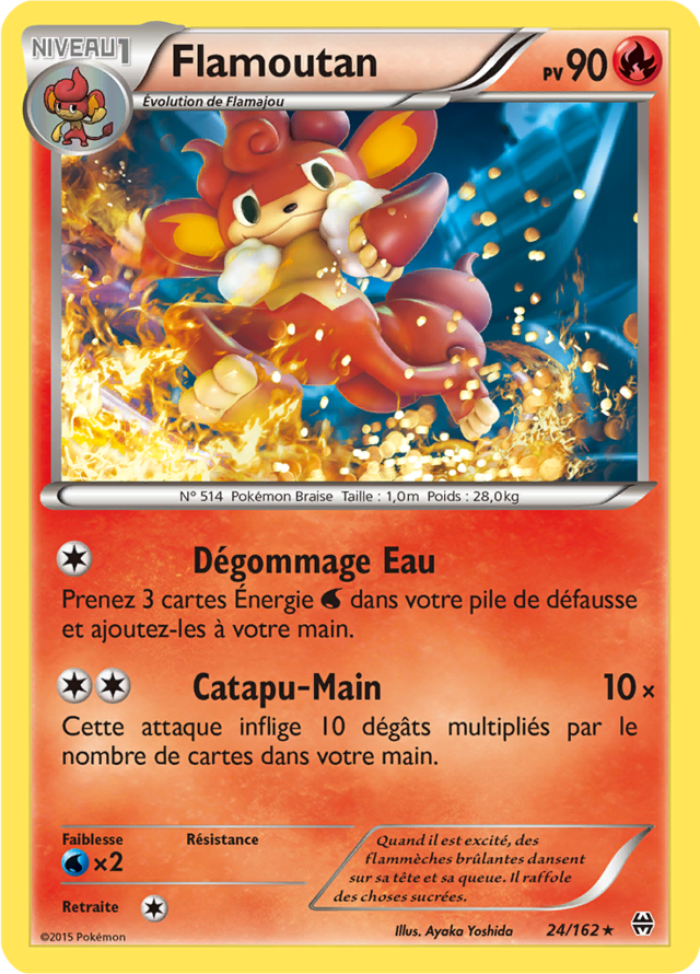 Flamoutan (XY Impulsion TURBO 24) — Poképédia