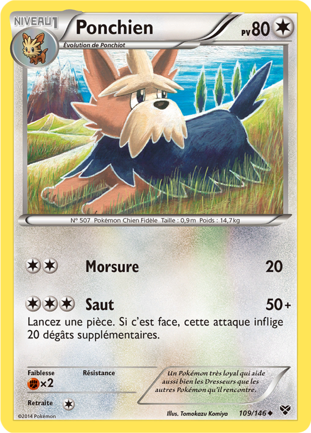 Ponchien (XY 109) — Poképédia