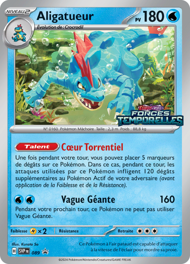 Aligatueur (Promo SV 089) — Poképédia