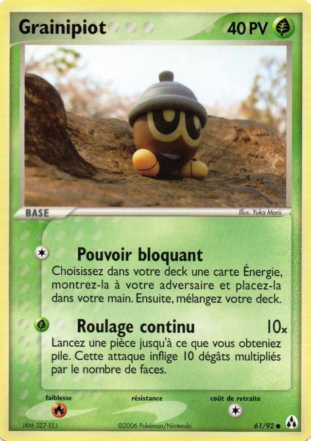 Grainipiot (EX Créateurs de légendes 61) — Poképédia