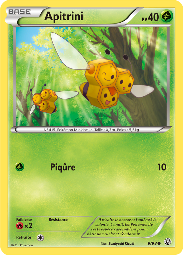 Apitrini (XY Origines Antiques 9) — Poképédia
