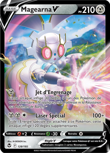 Magearna-V (Épée et Bouclier Tempête Argentée 128) — Poképédia