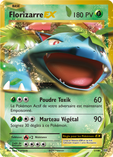 Florizarre-EX (XY Évolutions 1) — Poképédia