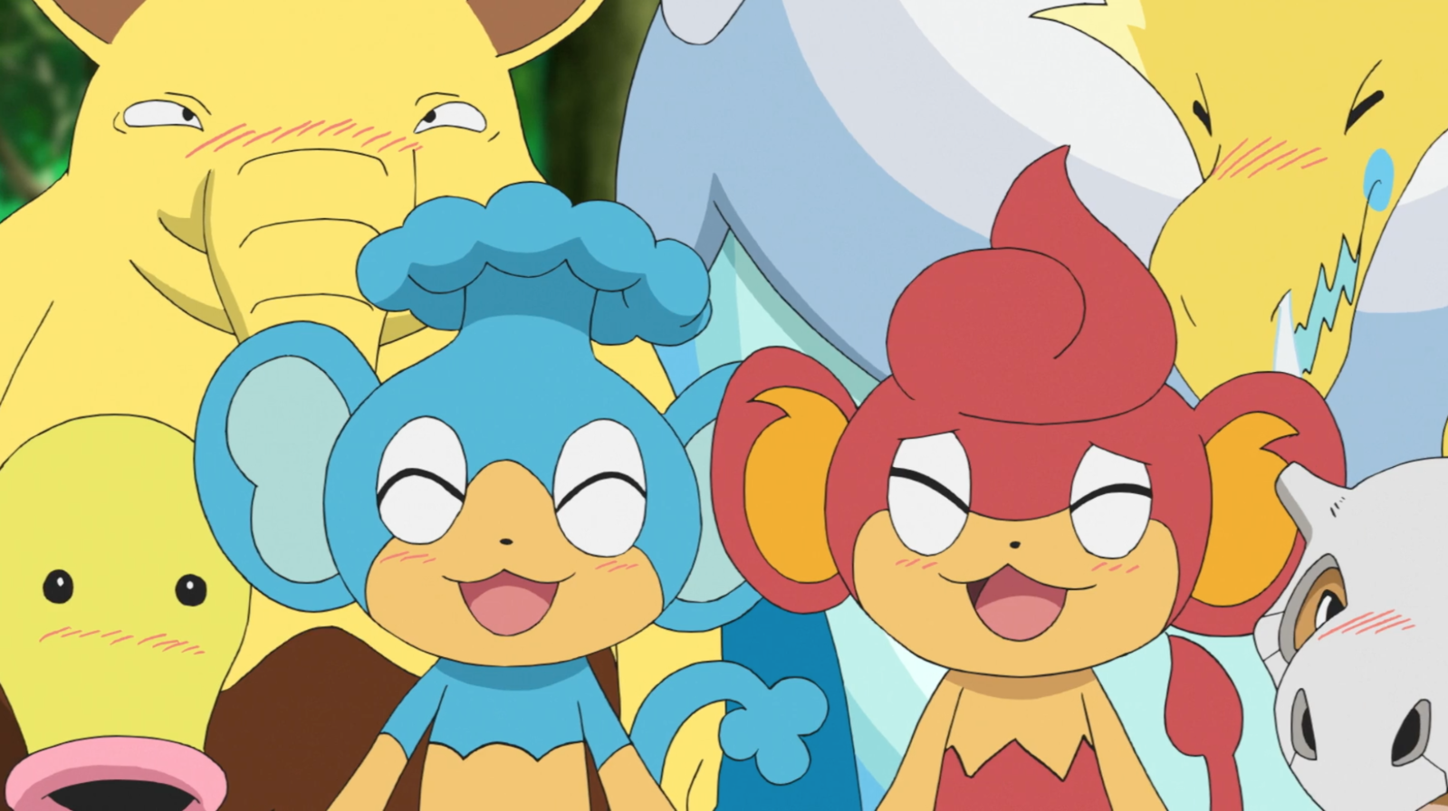 Fichier:LV094 - Chétiflor, Soporifik, Flotajou et Flamajou de Goh.png ...