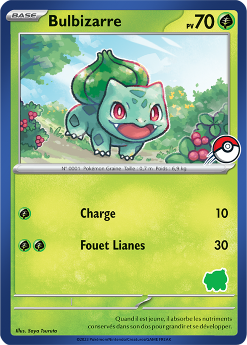 Bulbizarre (Mon premier combat Bulbizarre) — Poképédia