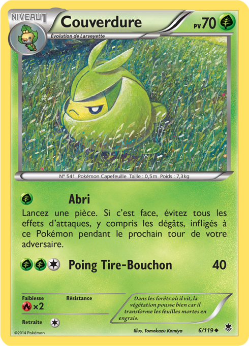 Couverdure (XY Vigueur Spectrale 6) — Poképédia