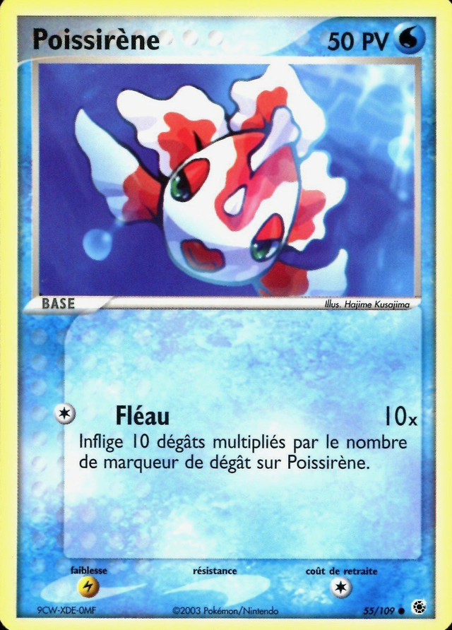 Poissirène (EX Rubis & Saphir 55) — Poképédia