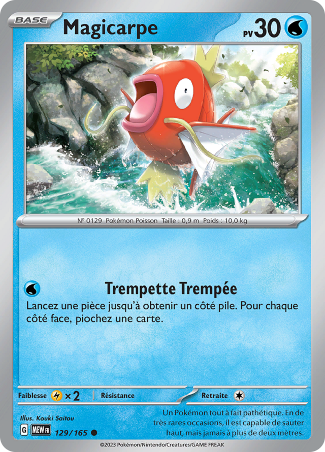 Magicarpe (Écarlate et Violet 151 129) — Poképédia