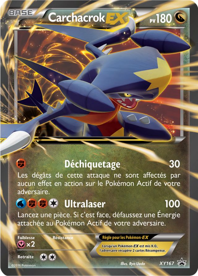 Carchacrok-EX (Promo XY 167) — Poképédia