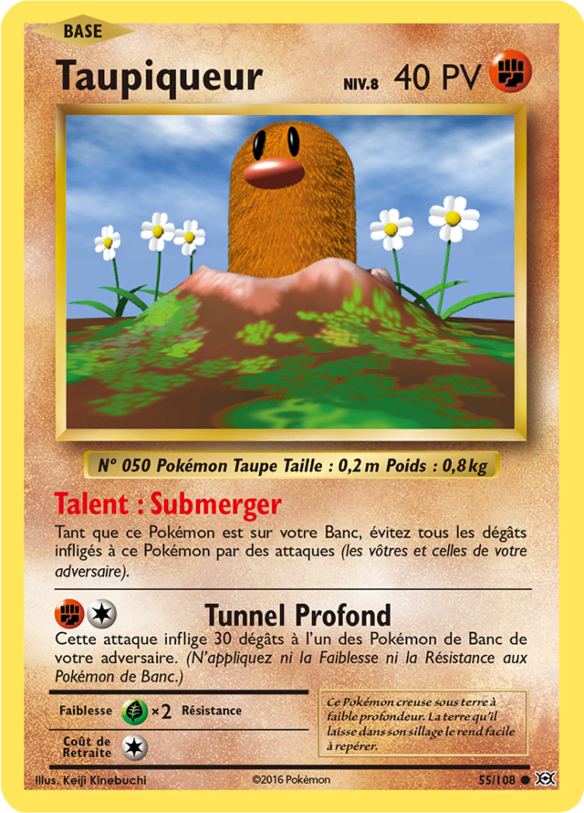 Taupiqueur (XY Évolutions 55) — Poképédia