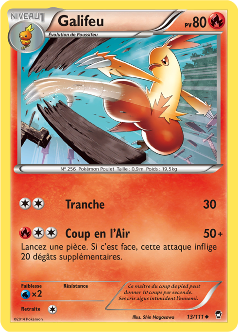 Galifeu (XY Poings Furieux 13) — Poképédia