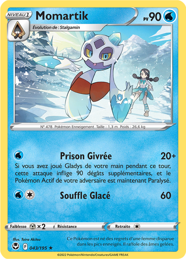 Momartik (Épée et Bouclier Tempête Argentée 043) — Poképédia