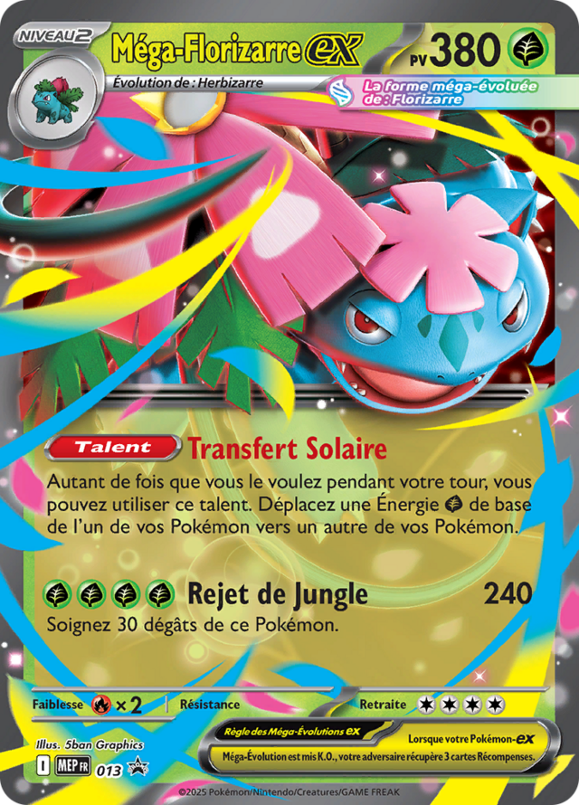 Méga-Florizarre-ex (Promo ME 013) — Poképédia