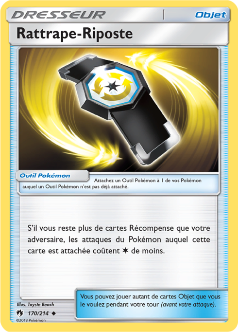 Rattrape-Riposte (Soleil et Lune Tonnerre Perdu 170) — Poképédia