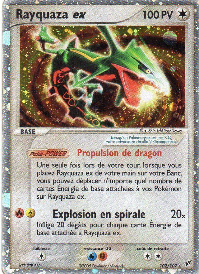 Rayquaza ex (EX Deoxys 102) — Poképédia