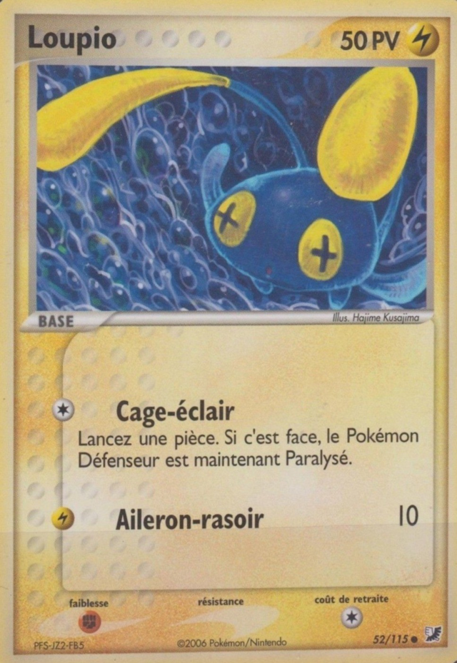 Loupio (EX Forces Cachées 52) — Poképédia