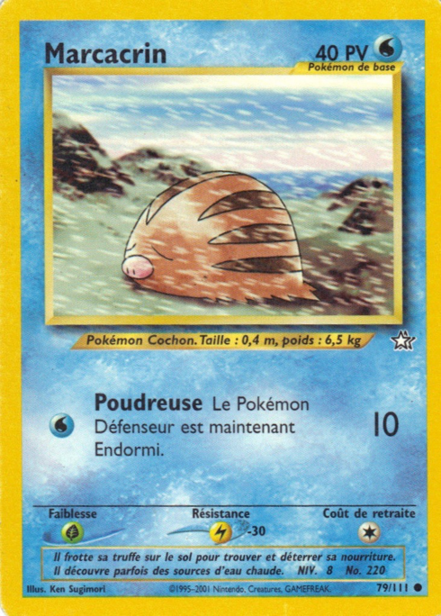 Marcacrin (Neo Genesis 79) — Poképédia