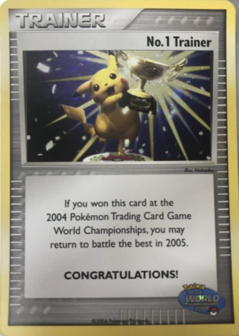No.1 Trainer (World Championships 2004) — Poképédia