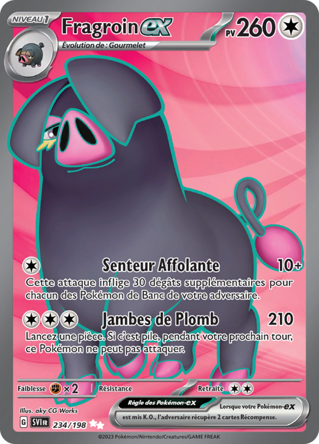 Fragroin-ex (Écarlate et Violet 234) — Poképédia