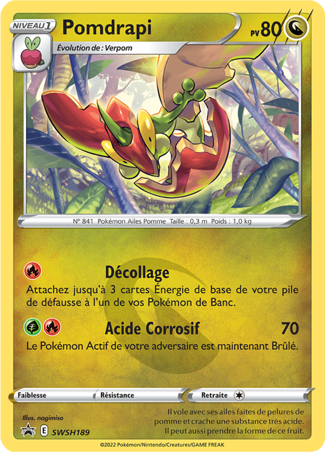 Pomdrapi (Promo SWSH 189) — Poképédia