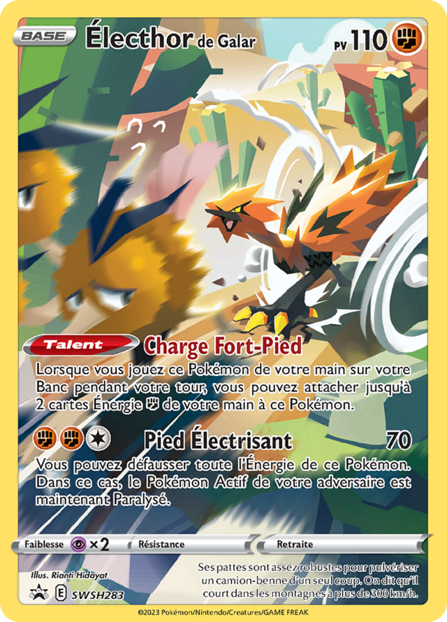 Électhor de Galar (Promo SWSH 283) — Poképédia