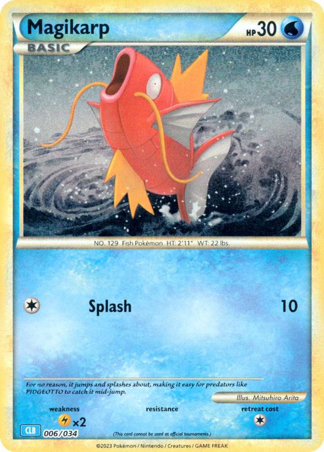 Magikarp (Pokémon Trading Card Game Classic Blastoise & Suicune ex Deck ...
