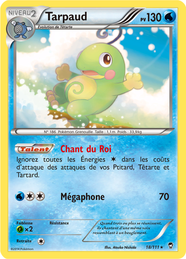 Tarpaud (XY Poings Furieux 18) — Poképédia