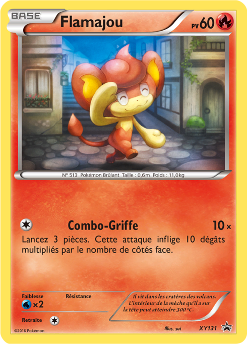 Flamajou (Promo XY 131) — Poképédia