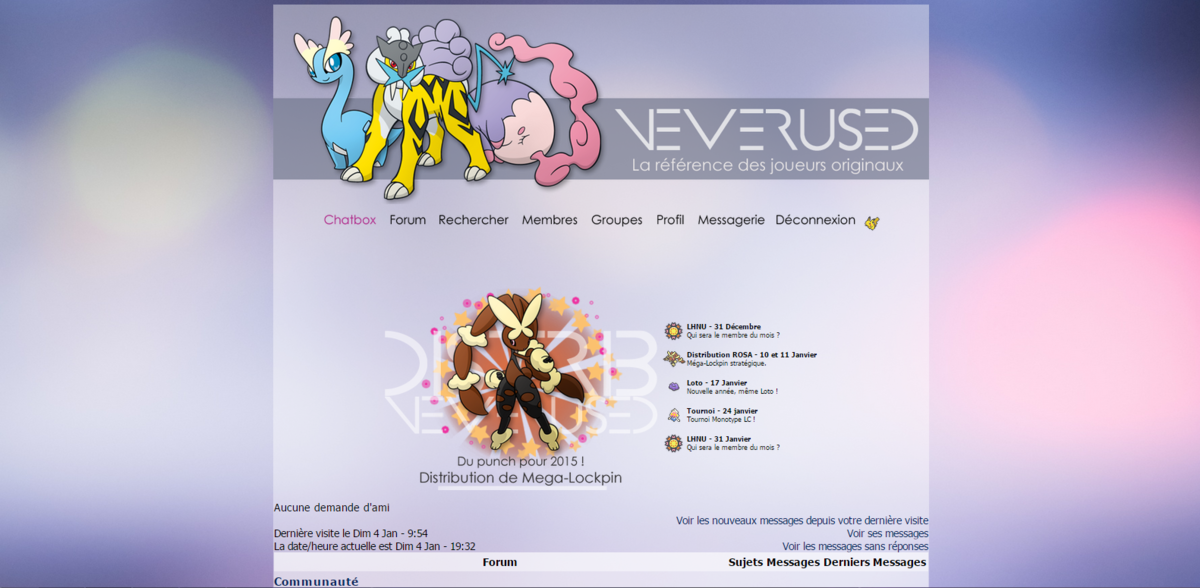 NeverUsed (site) — Poképédia