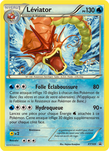 Léviator (Promo XY 109) — Poképédia