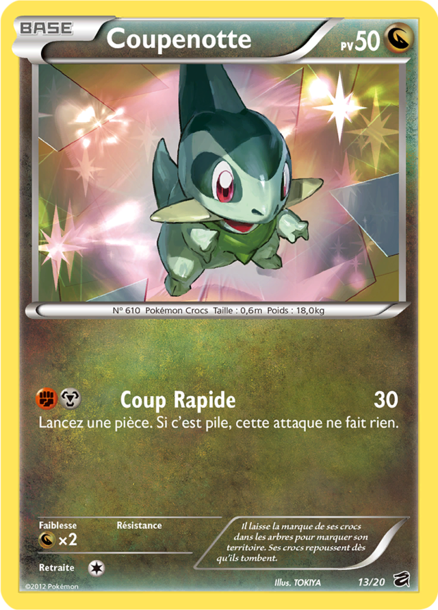 Coupenotte (Coffre des Dragons 13) — Poképédia