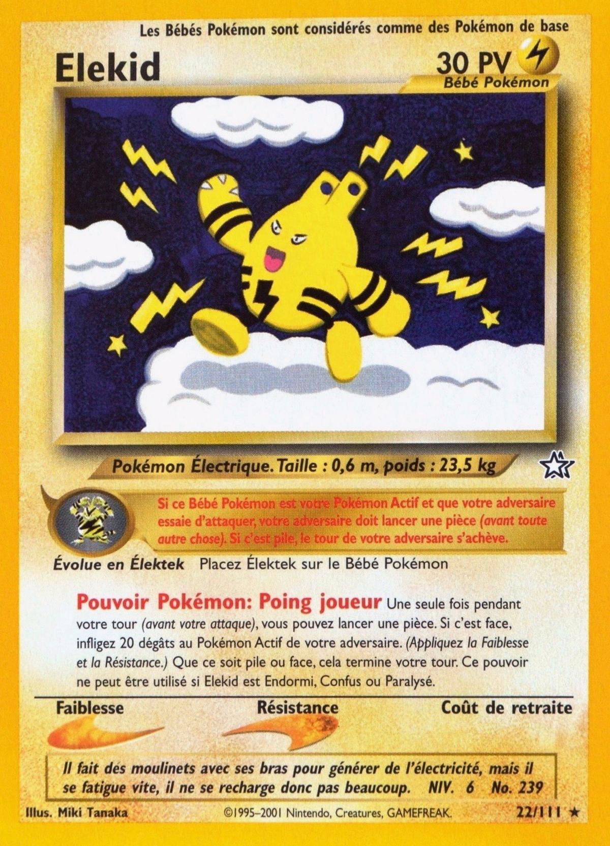 Elekid (Neo Genesis 22) — Poképédia