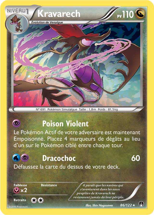 Kravarech (XY Rupture TURBO 86) — Poképédia