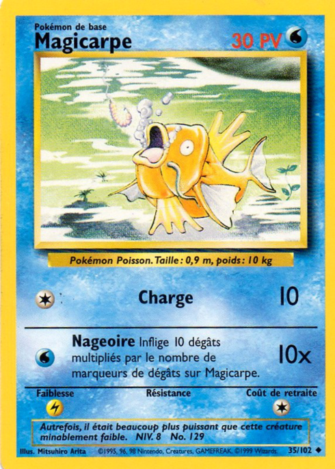 Magicarpe (Set de Base 35) — Poképédia