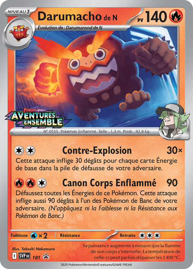Darumacho de N (Promo SV 181) — Poképédia
