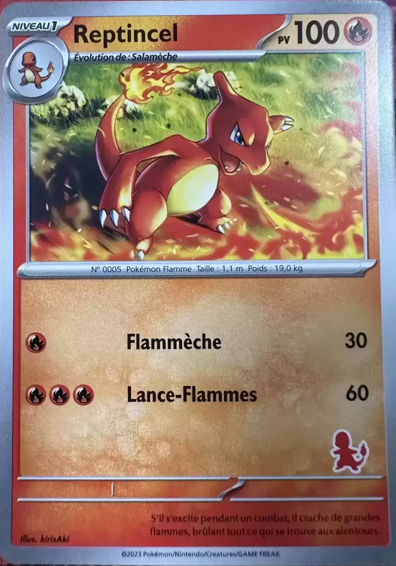 Reptincel (Mon premier combat Salamèche) — Poképédia