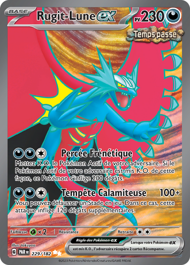 Rugit-Lune-ex (Écarlate et Violet Faille Paradoxe 229) — Poképédia